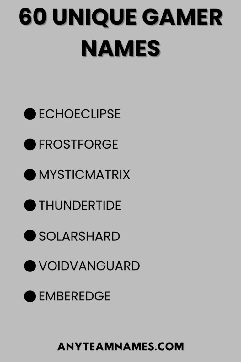 499+ Funny And Cool Gaming Names for Every Type of Gamer