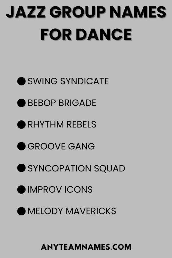300+ Group Names for Dance Teams Of Of Every Genre