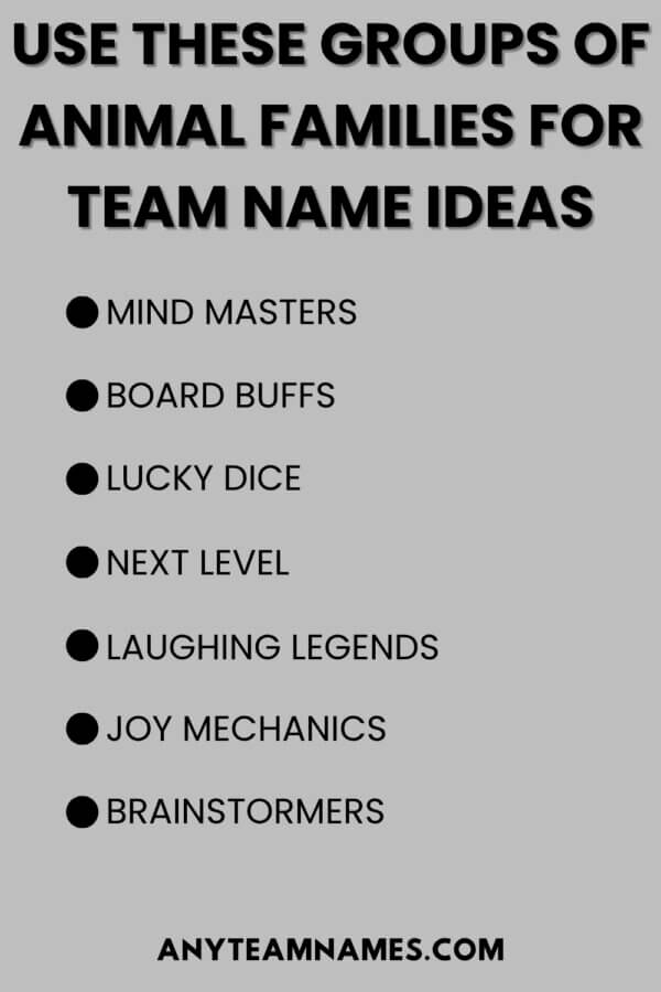 500+ Creative Family Team Names To Unite Your Crew
