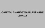 Can You Change Your Last Name Legally? Step-by-Step Guide
