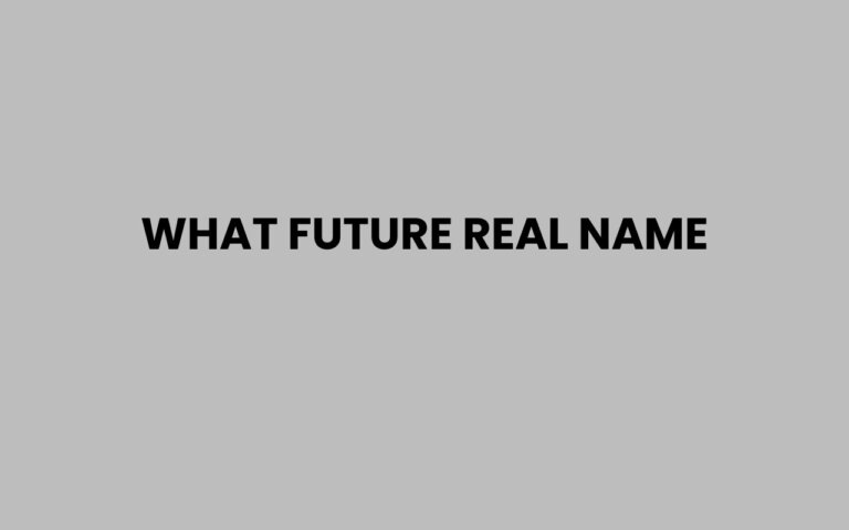 What Future Real Name Reveals About the Rapper’s Identity