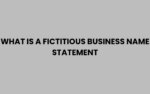 What Is a Fictitious Business Name Statement and Why It Matters