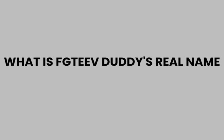 What is FGTeeV Duddy's Real Name? Find Out Here